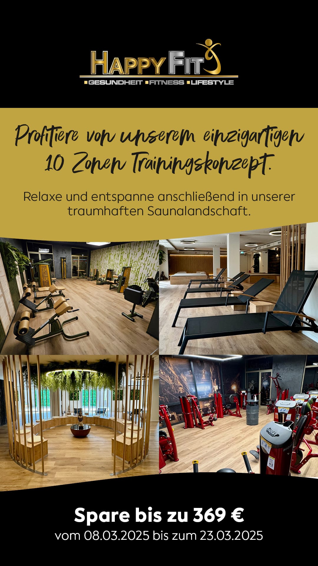 Premium Fitnessstudio in Konstanz - Happy Fit Premium