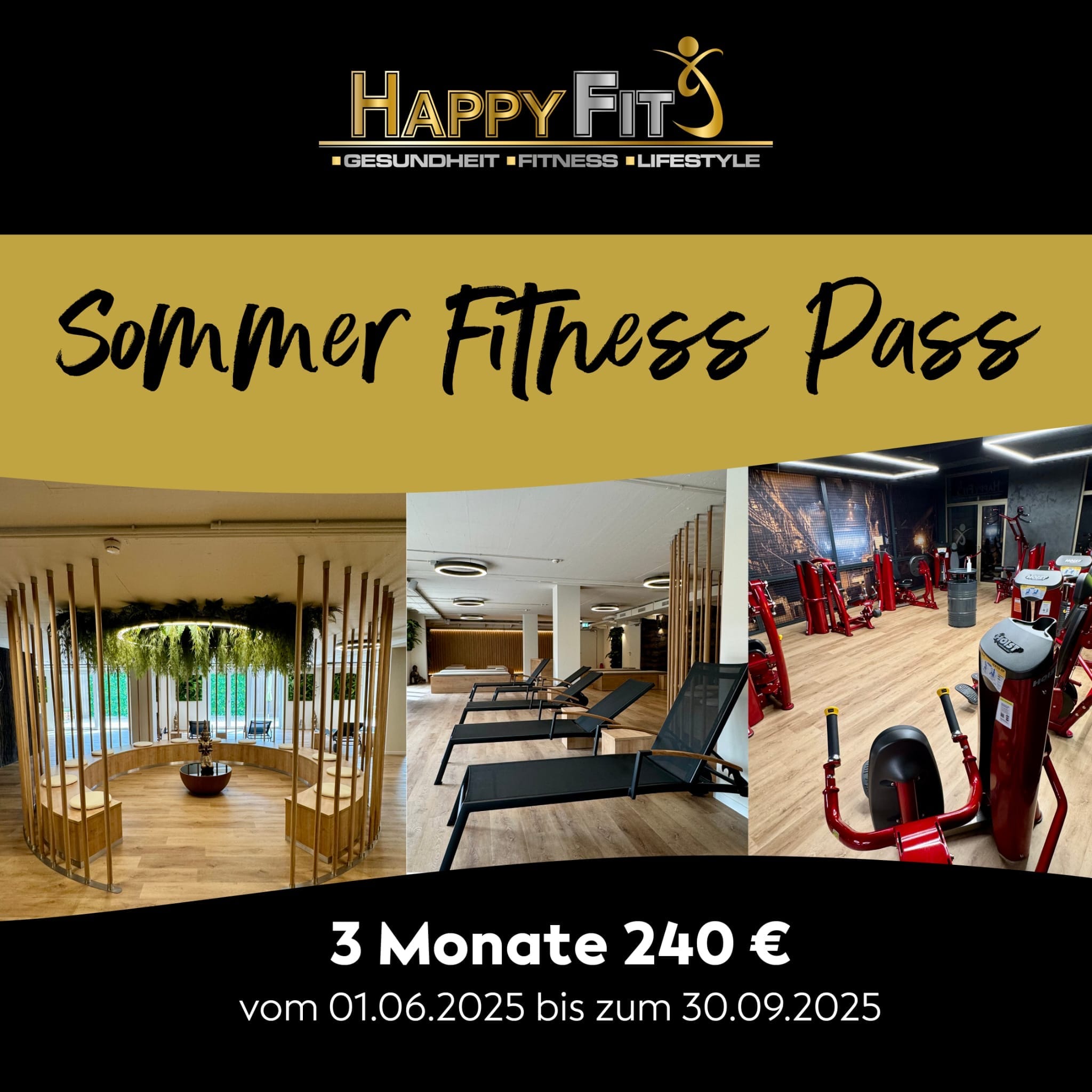 Premium Fitnessstudio in Konstanz - Happy Fit Premium